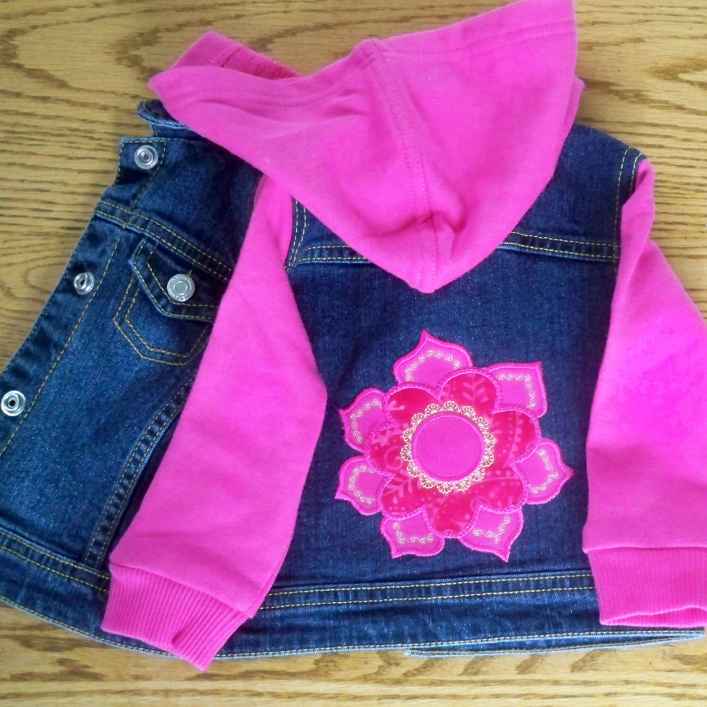 Adorable Denim Jacket Applique - Embroidery Tips and Blog