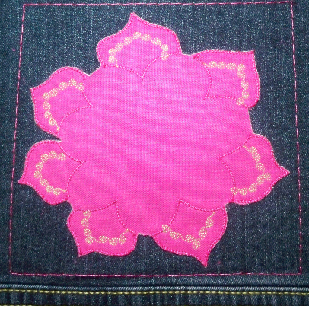 Adorable Denim Jacket Applique - Embroidery Tips and Blog