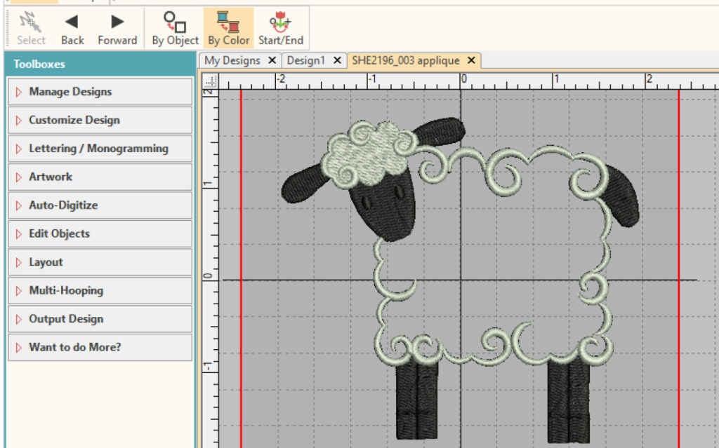 Applique Sheep Block: The Non Traditional Way! - Embroidery Tips and Blog