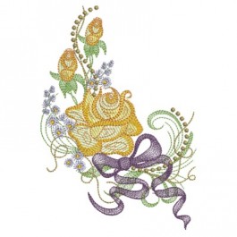 Allstitch | Secrets Of Embroidery|Golden Roses