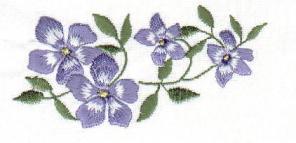 Floral Borders Embroidery Designs