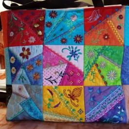 Mar Lena Embroidery | Secrets Of Embroidery|Mock Trapunto Quilt Blocks