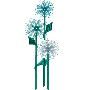 Dancing Thread | Secrets Of Embroidery|Art Nouveau Bloom