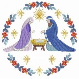 Sweet Heirloom Embroidery | Secrets Of Embroidery|Redwork Nativity