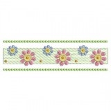 Wind Bell Embroidery | Secrets Of Embroidery|Floral Borders