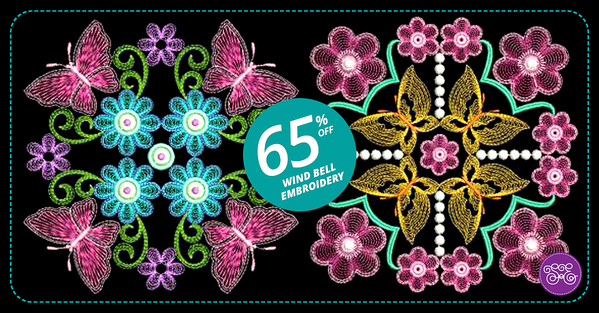 Wind Bell Embroidery | Secrets Of Embroidery