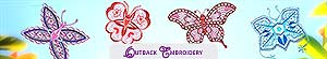 Outback Embroidery | Secrets Of Embroidery|Colorful Hummingbirds